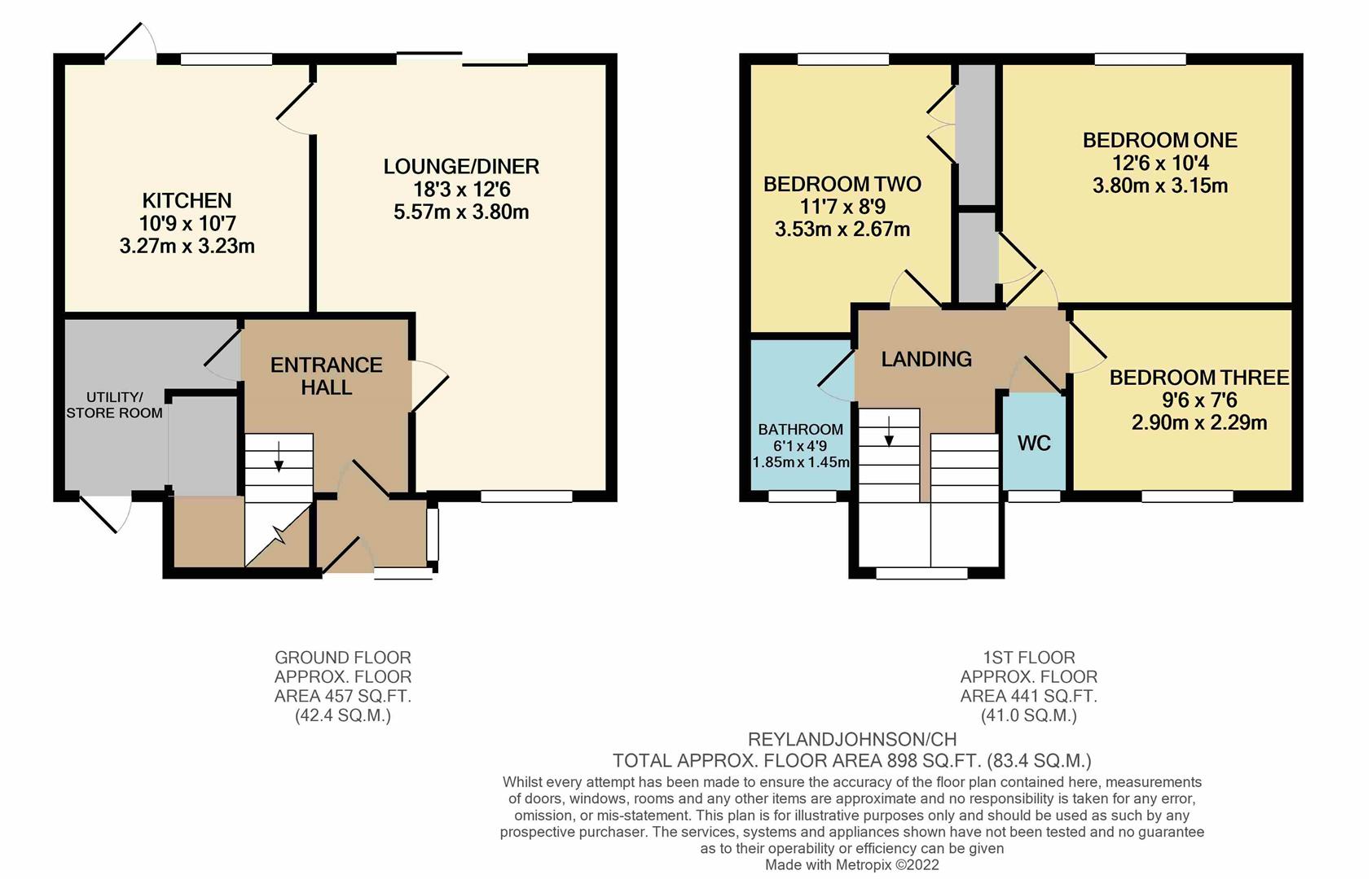 Property details for Tunnmeade, Harlow Offers Over £350,000 Sold - Vebra